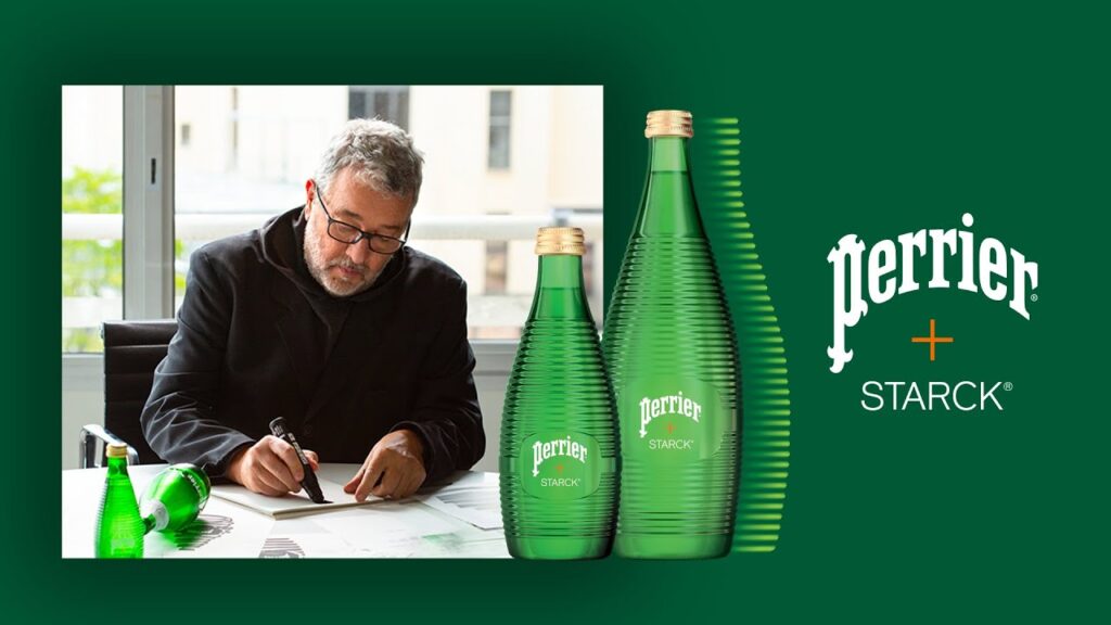 Perrier Collaborates with Philippe Starck to Redefine Iconic Bottle for ...